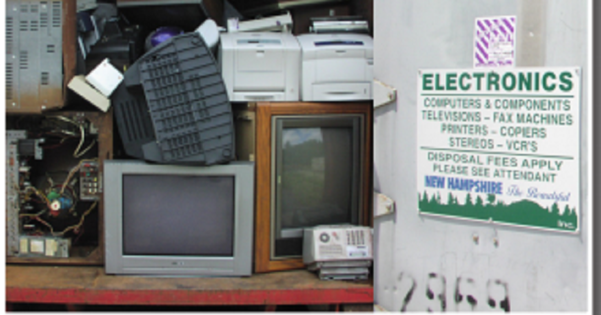BMPs for Managing eWaste at NH Transfer Stations | NH Recycles