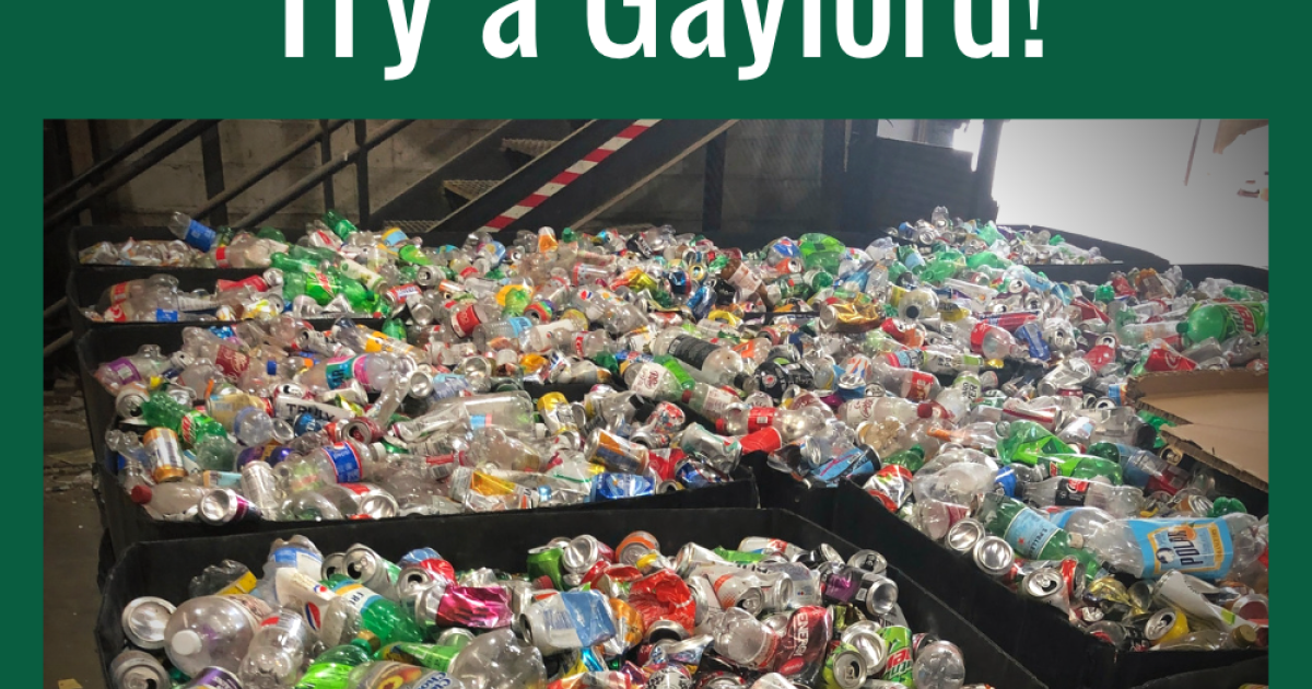 Keep Materials Clean with a Gaylord | NH Recycles