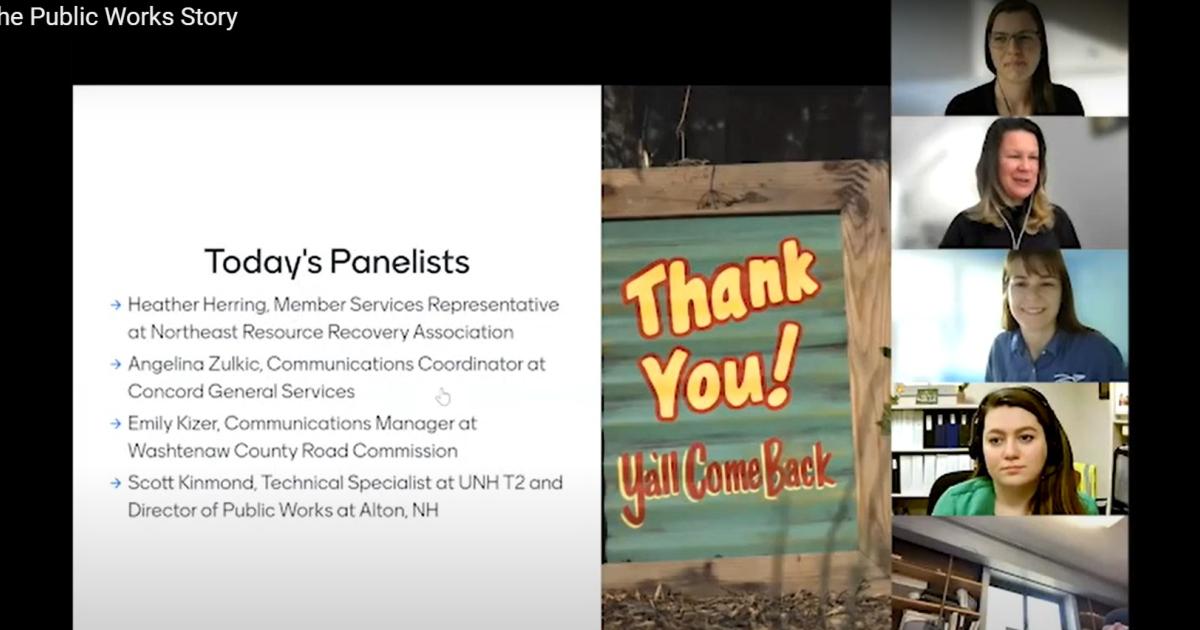 Telling Your Public Works Story | NH Recycles