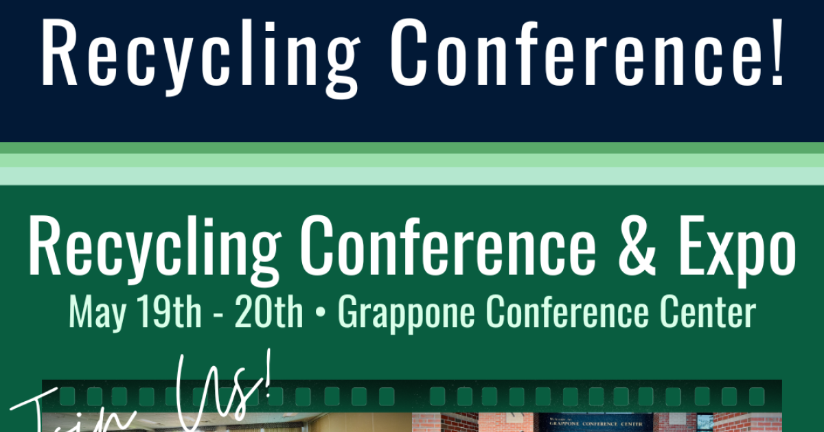 "Can I recycle that?" Find out at this year's Recycling Conference ...