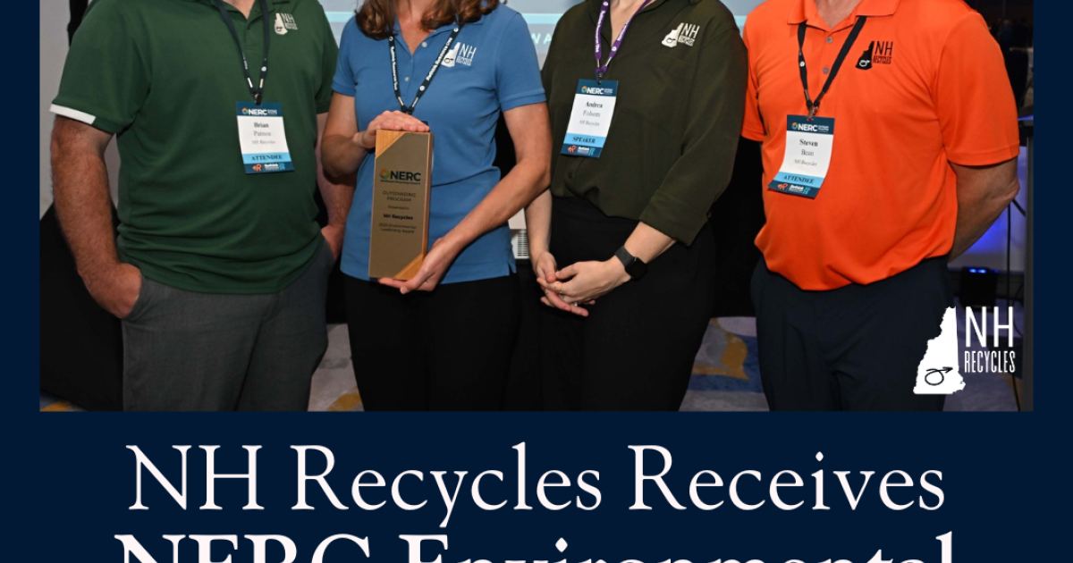 NH Recycles Receives NERC Environmental Leadership Award for ...