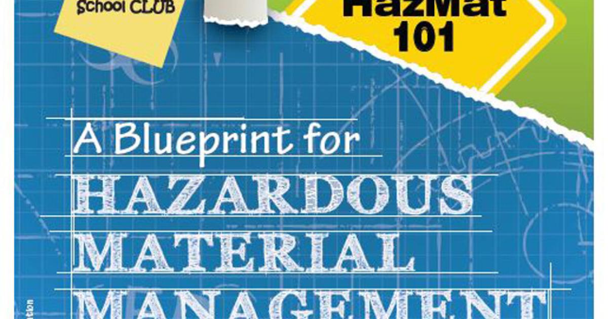 A Blueprint for Hazardous Material Management in Schools | NH Recycles